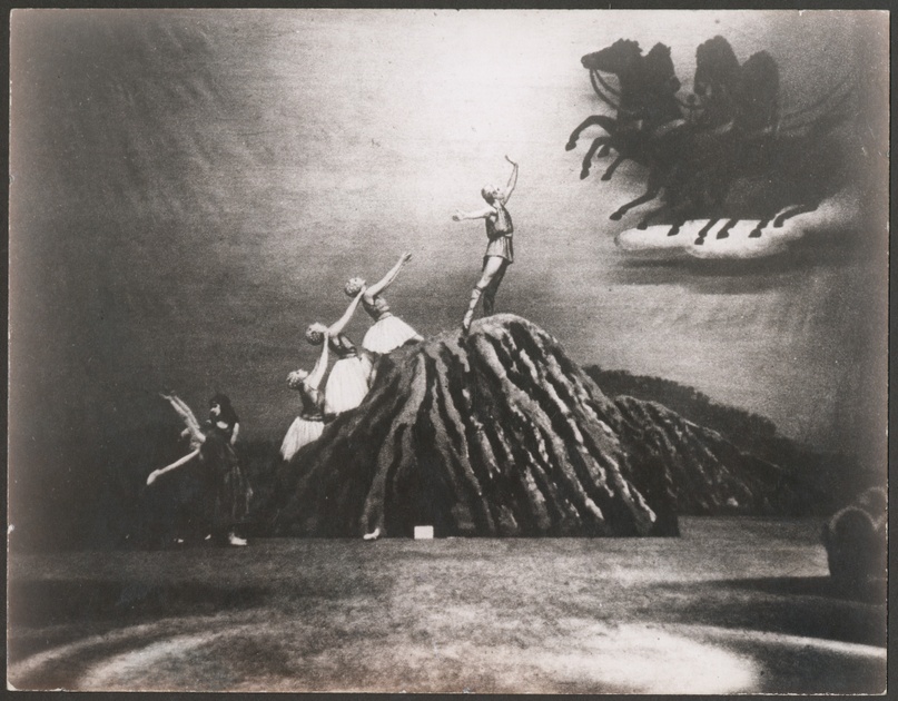 Photograph: Serge Lifar, Alexandra Danilova, Felia Doubrovska, and ...