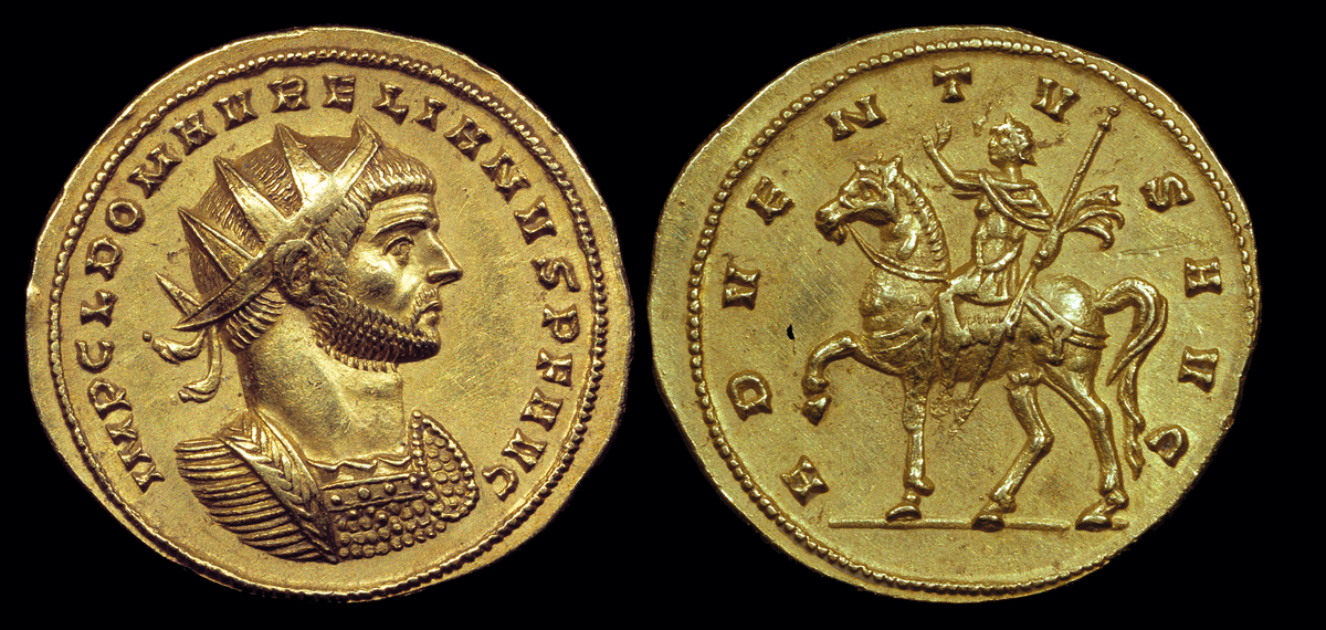 Binio Issued by Aurelian — Institute for the Study of the Ancient World