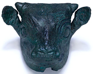 Bull-head architectural feature — Institute for the Study of the ...