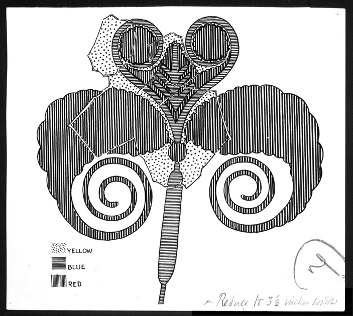 Stylized Iris Flower — Institute for the Study of the Ancient World