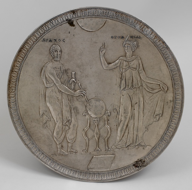 Byzantine Silver Plate Depicting Aratus and Urania — Institute for the ...