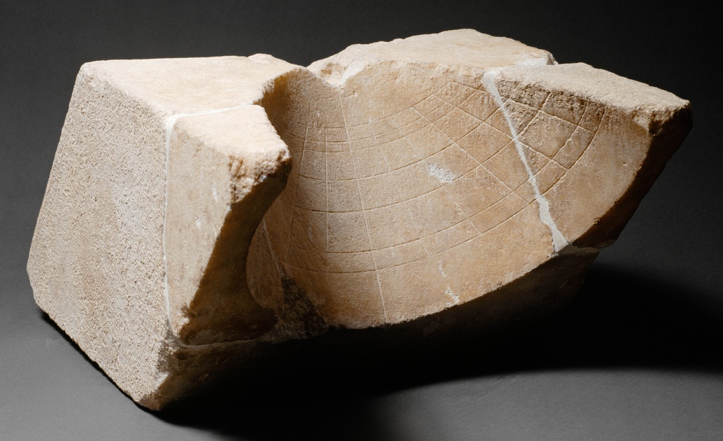 Double Conical Sundial with Greek Inscriptions — Institute for the ...