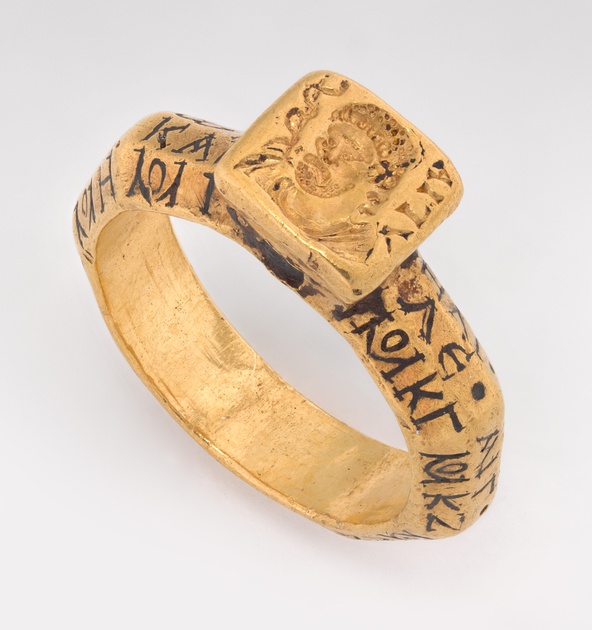 Ring with Horoscope and Bust of Asclepius — Institute for the Study of ...