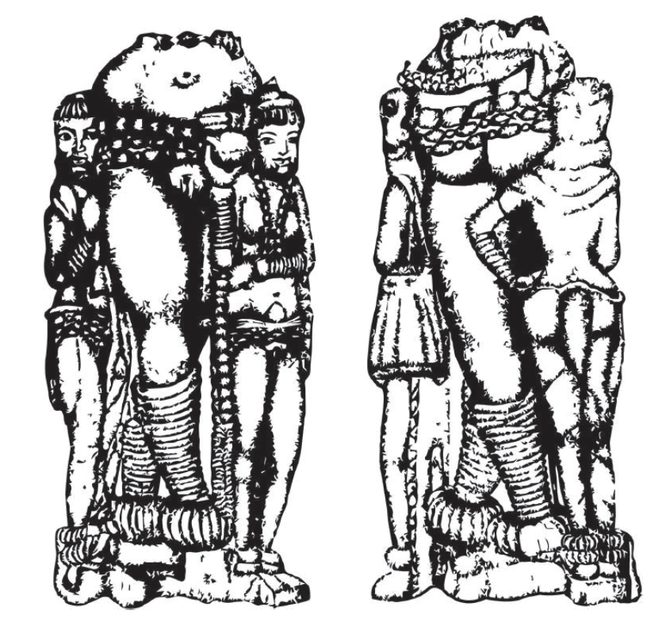Fig. 10: Sketch of a Fragment of a Statuette from Bhokardan — Institute ...